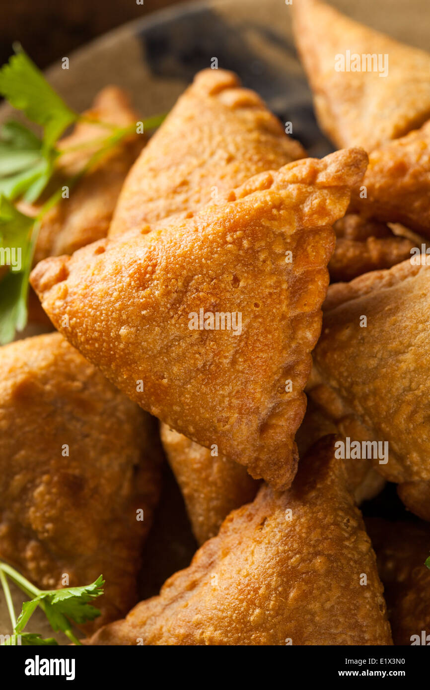 Indian vegetable samosa hi-res stock photography and images - Alamy