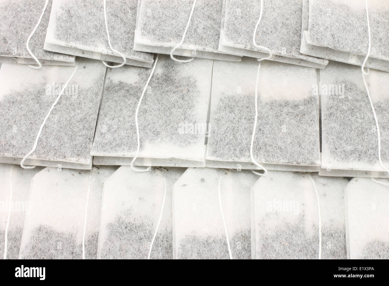 Tea bags texture for background Stock Photo - Alamy