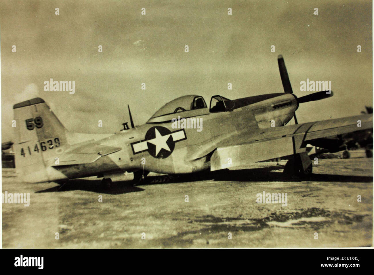 The 71st Tactical Reconnaissance Group operated North American P-51 ...