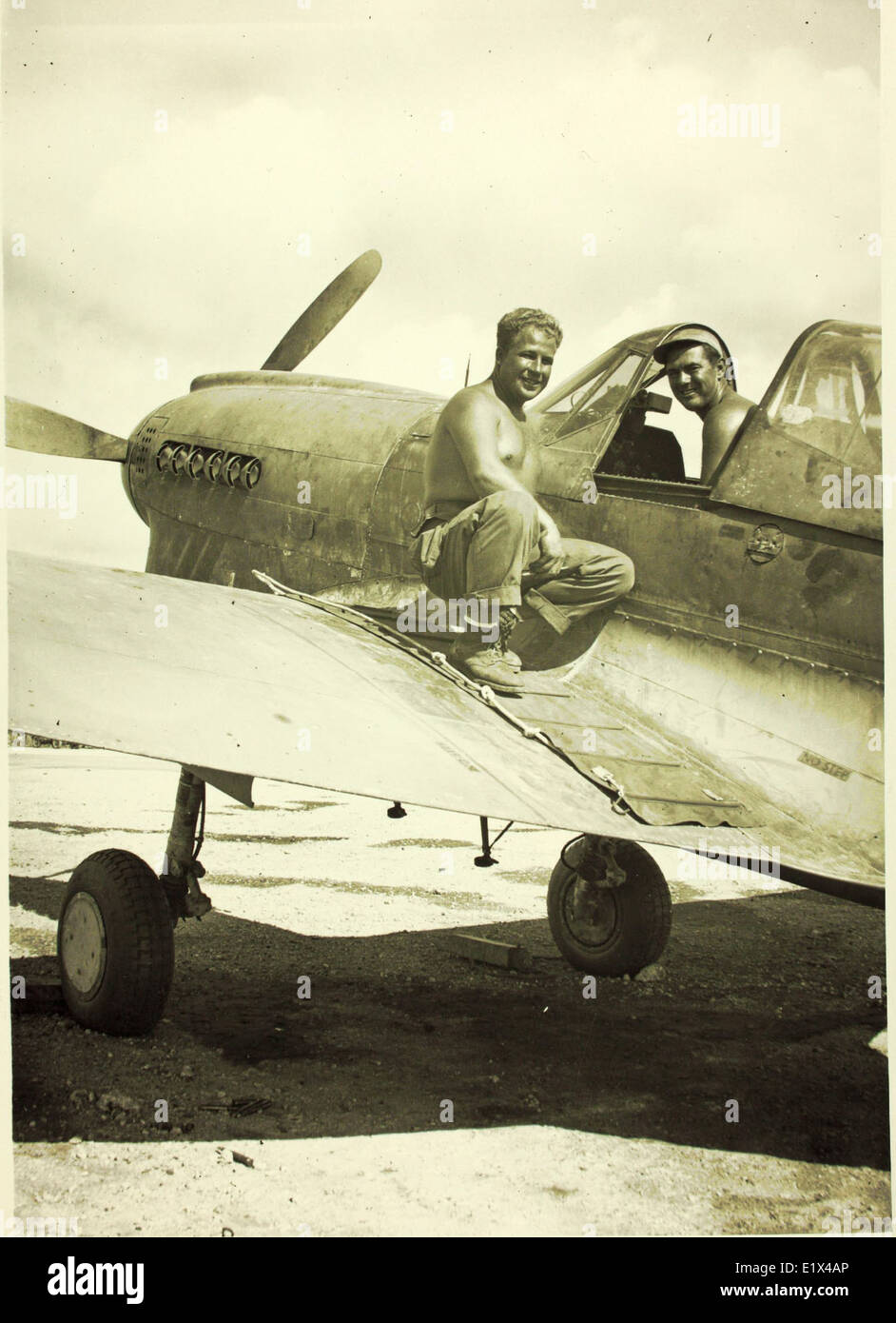 The Curtiss P-40 Warhawk was used by the 72nd Tactical Recon Group ...