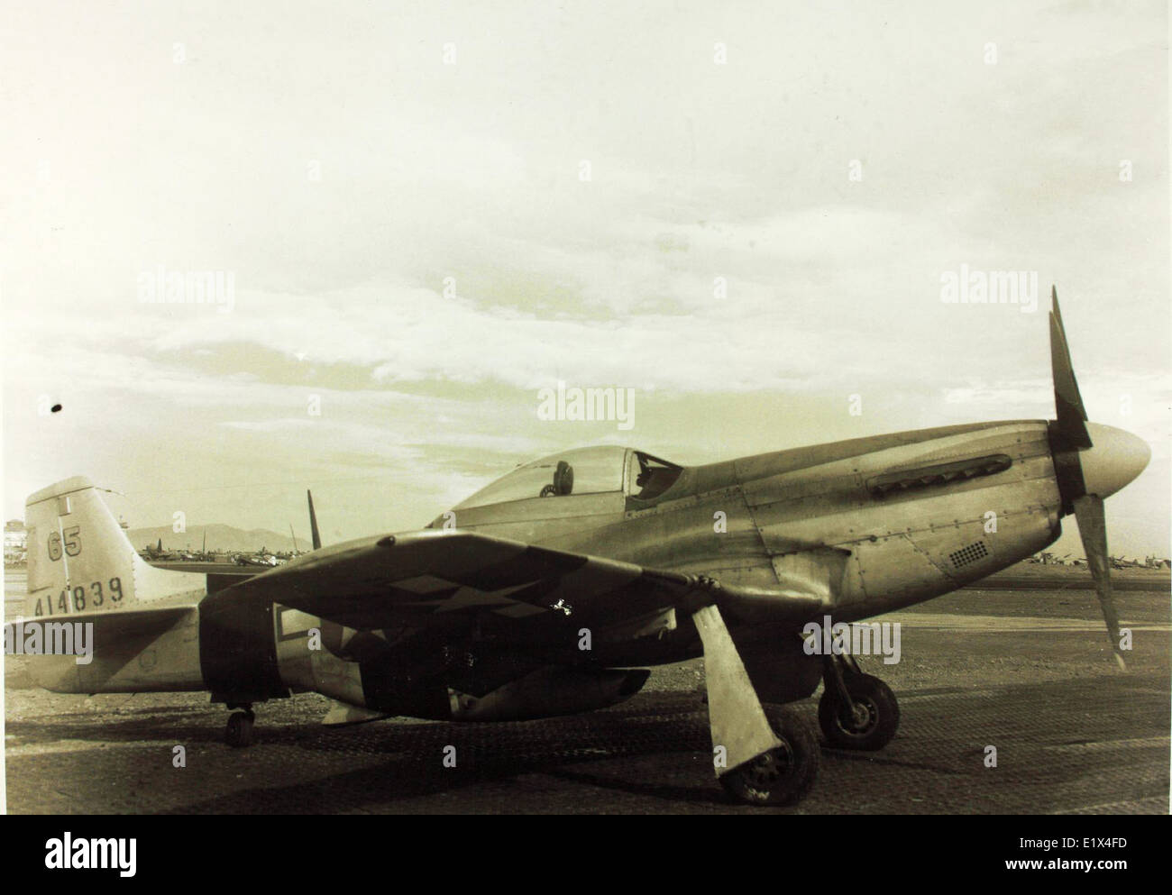 The 71st Tactical Reconnaissance Group operated the North American F-6 ...