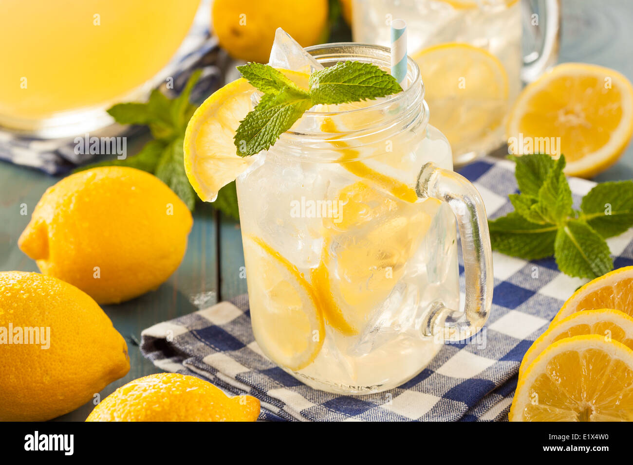 Pitcher lemonade hi-res stock photography and images - Alamy