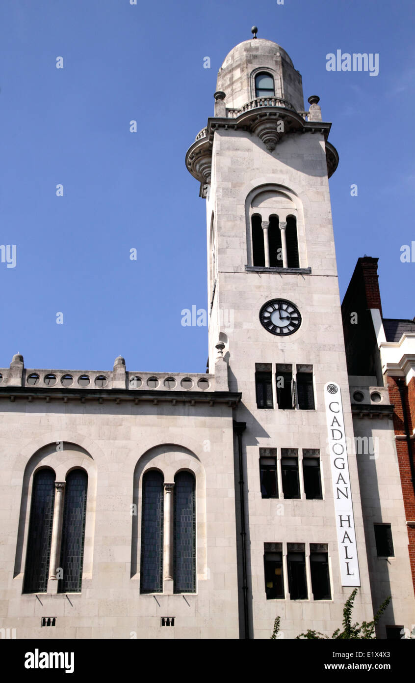 Cadogan Hall concert hall in Sloane Terrace Chelsea London Stock Photo ...