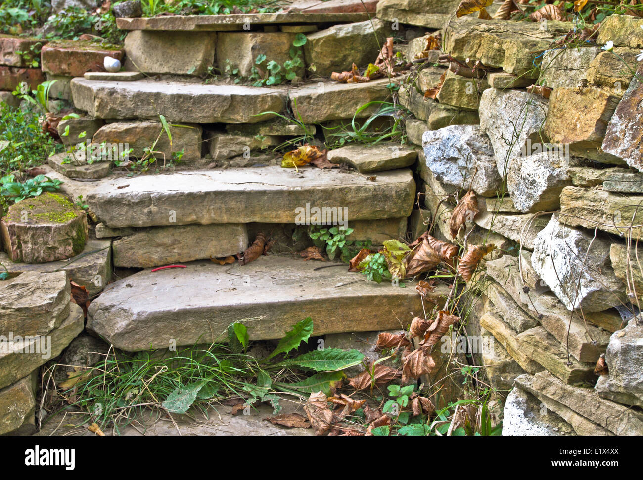 Stone staircase steps stairs hi-res stock photography and images - Alamy