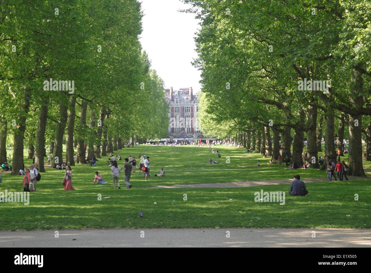 Green Park London Stock Photo - Alamy