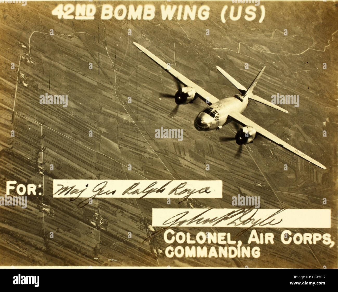 42nd Bomb Wing B-26 Stock Photo - Alamy