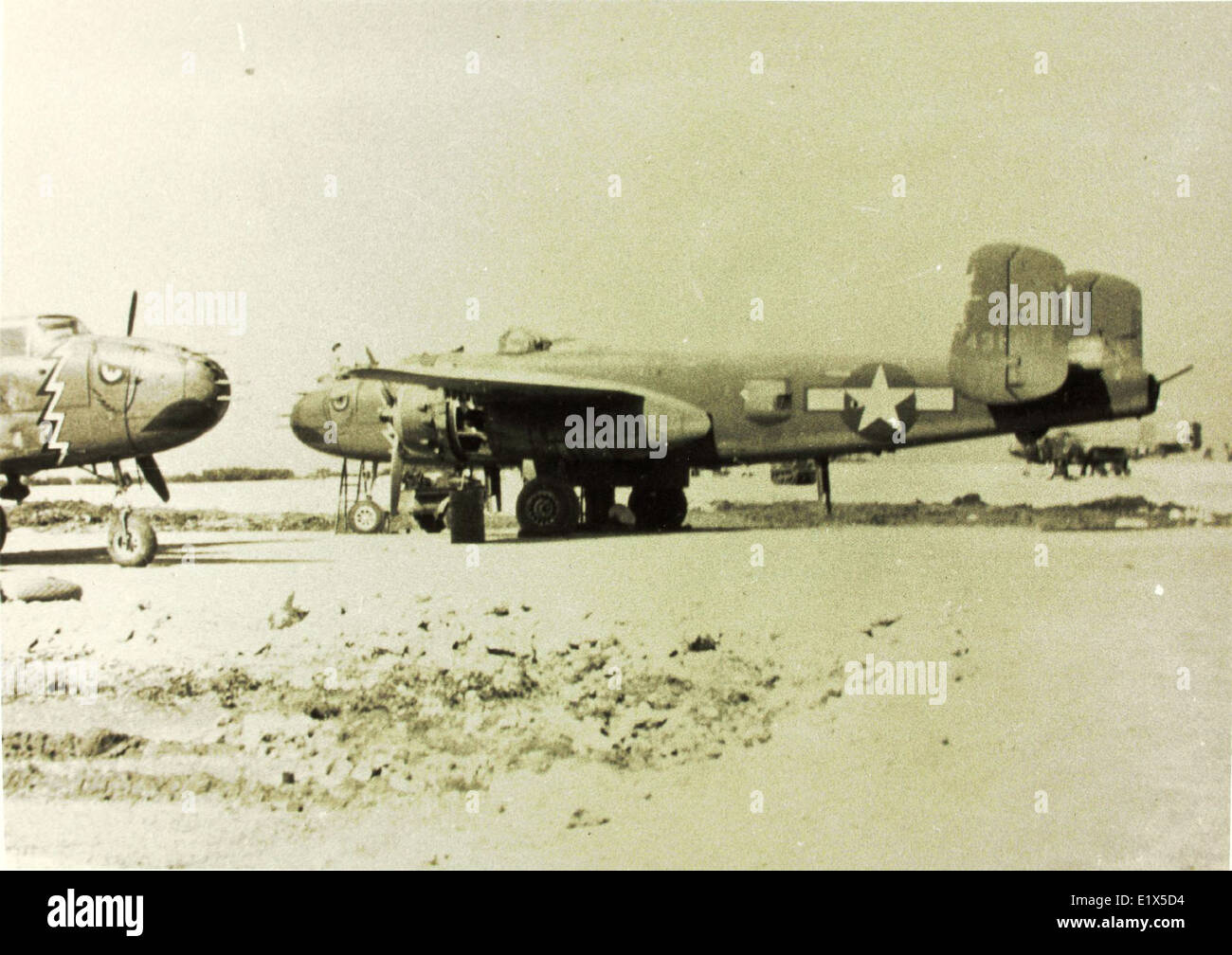 345th Bomb Group North American B-25 Mitchell Stock Photo - Alamy