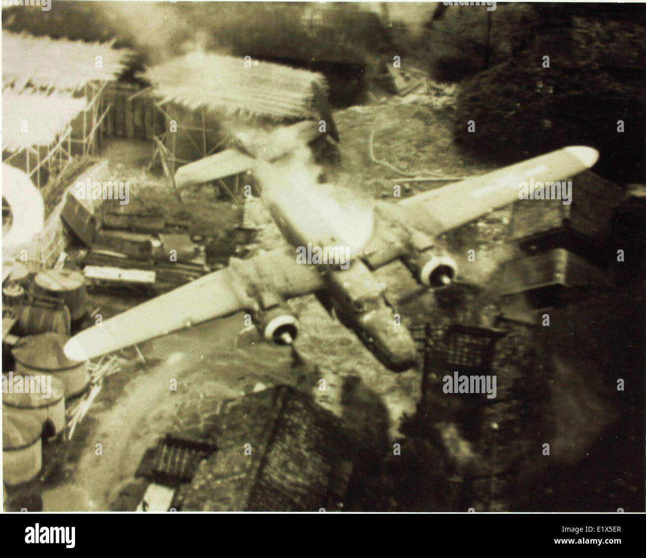 The North American B-25 Mitchell, used by the 345th Bomb Group during ...