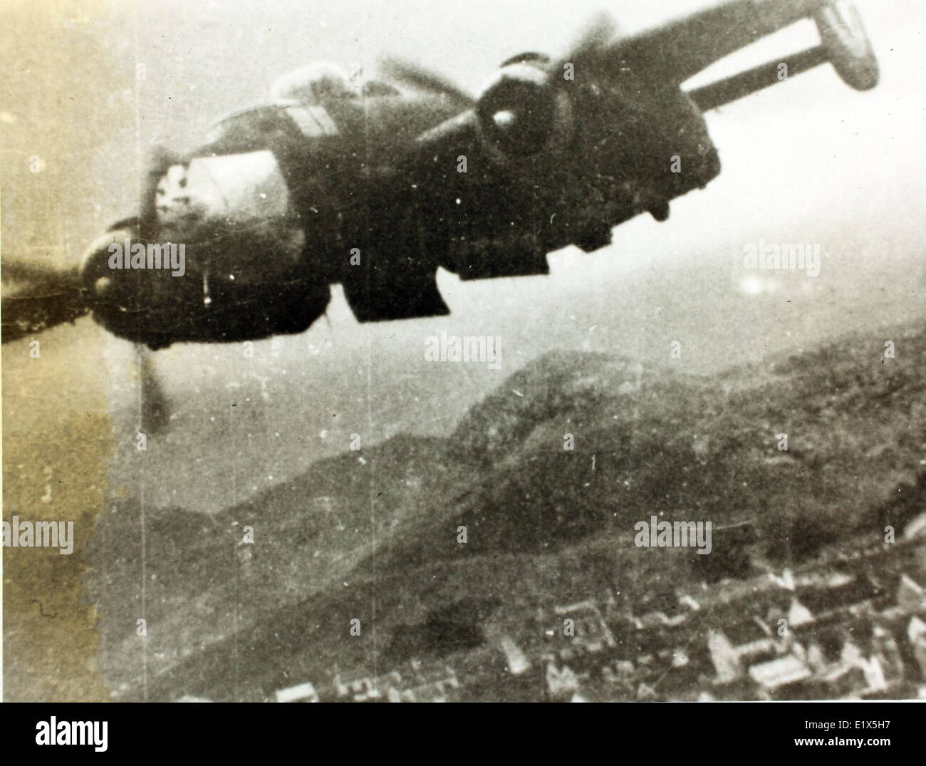 The 345th Bomb Group operated the North American B-25 Mitchell bomber ...