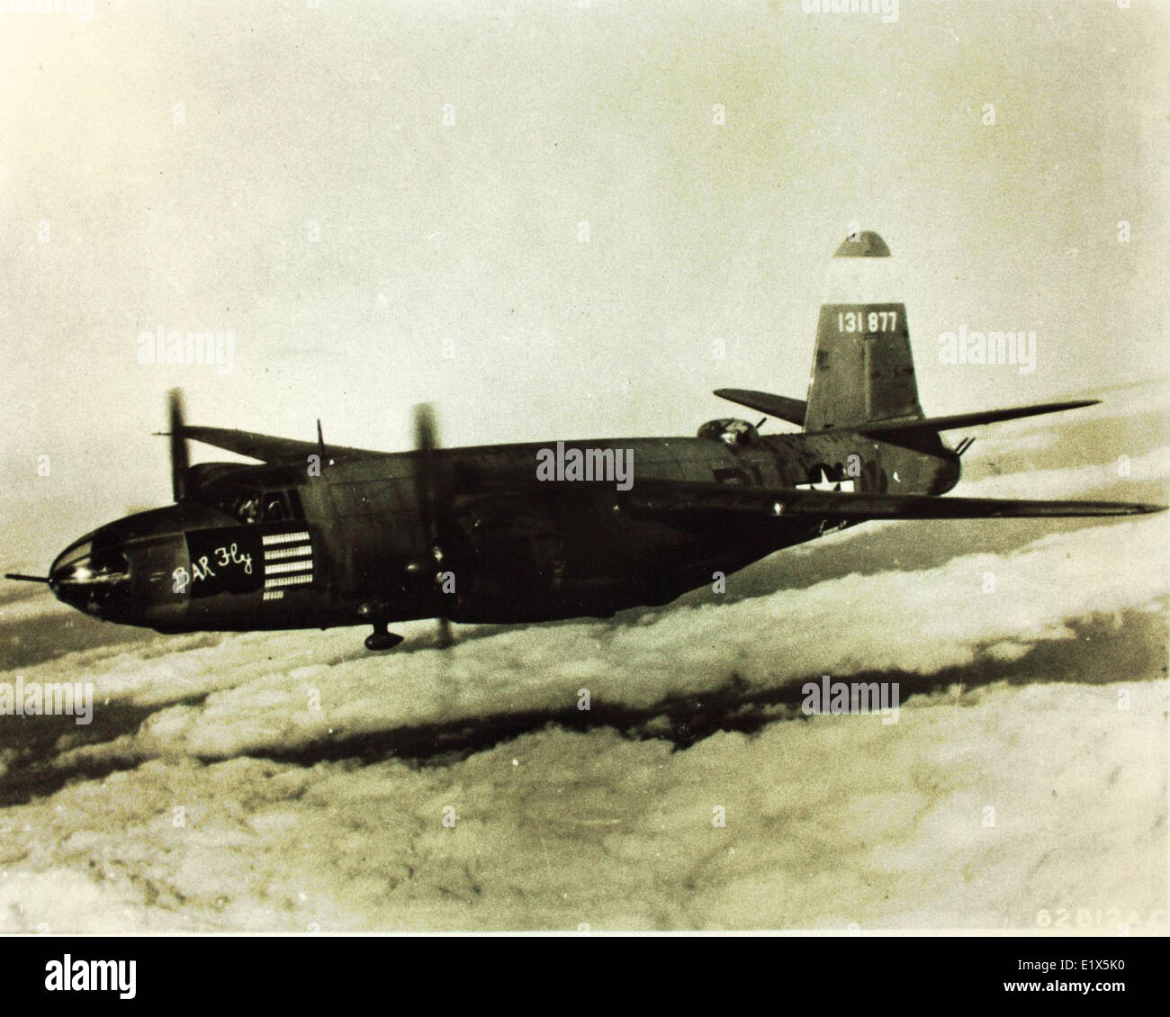This photo depicts the B-26 Marauder, used by the 323rd Bomb Group ...