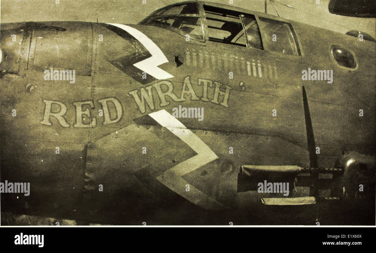 345th Bomb Group North American B-25 Mitchell Stock Photo - Alamy