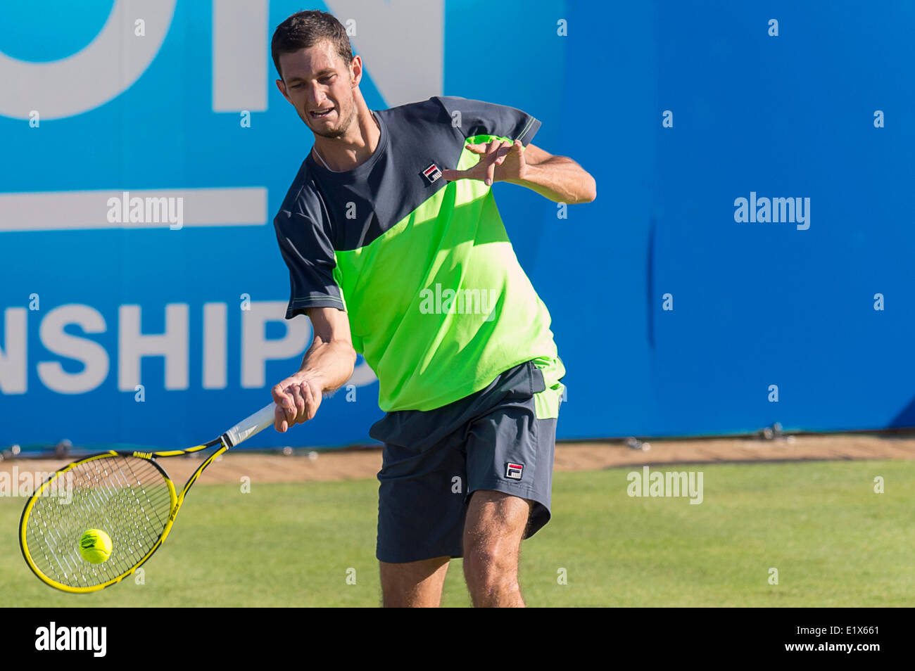 London, UK. 10th June, 2014. Kevin James Ward of United Kingdom in ...