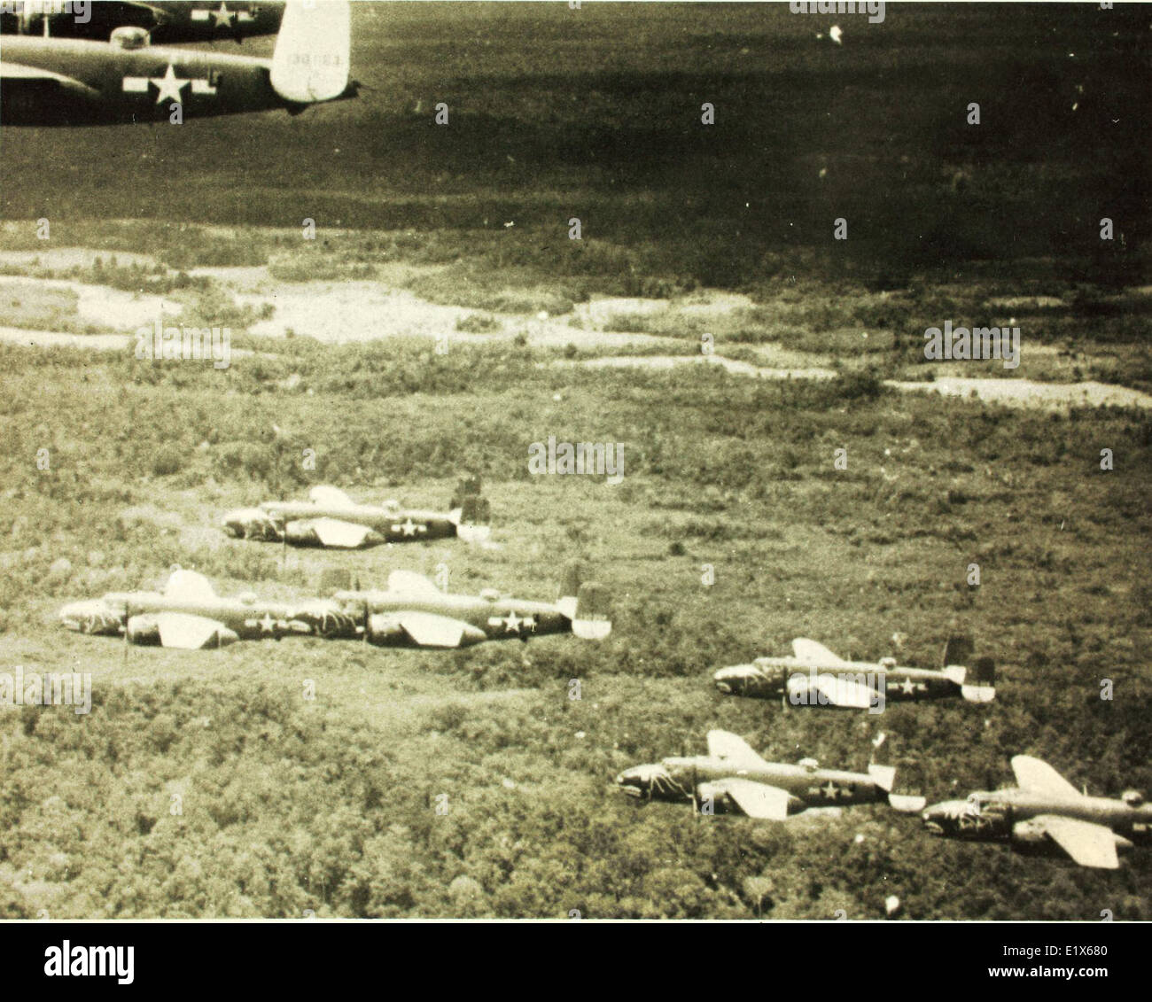 345th Bomb Group North American B-25 Mitchell Stock Photo - Alamy