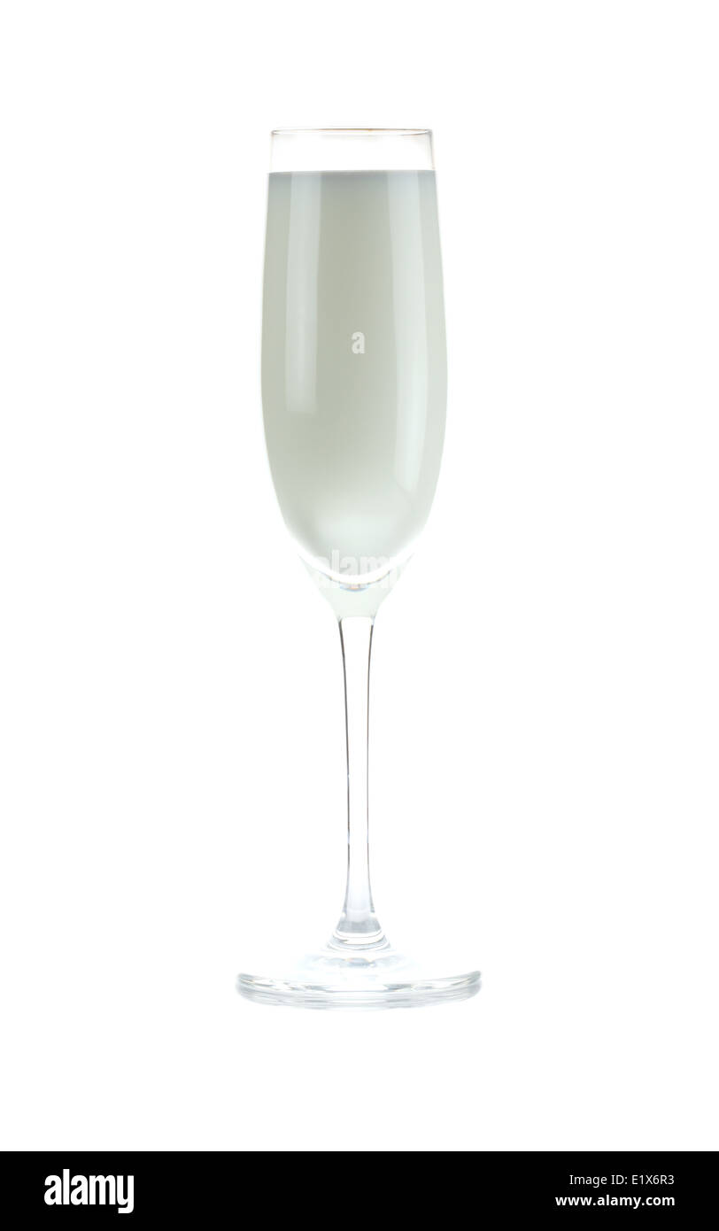 Fresh milk in glass of isolated on white background Stock Photo - Alamy