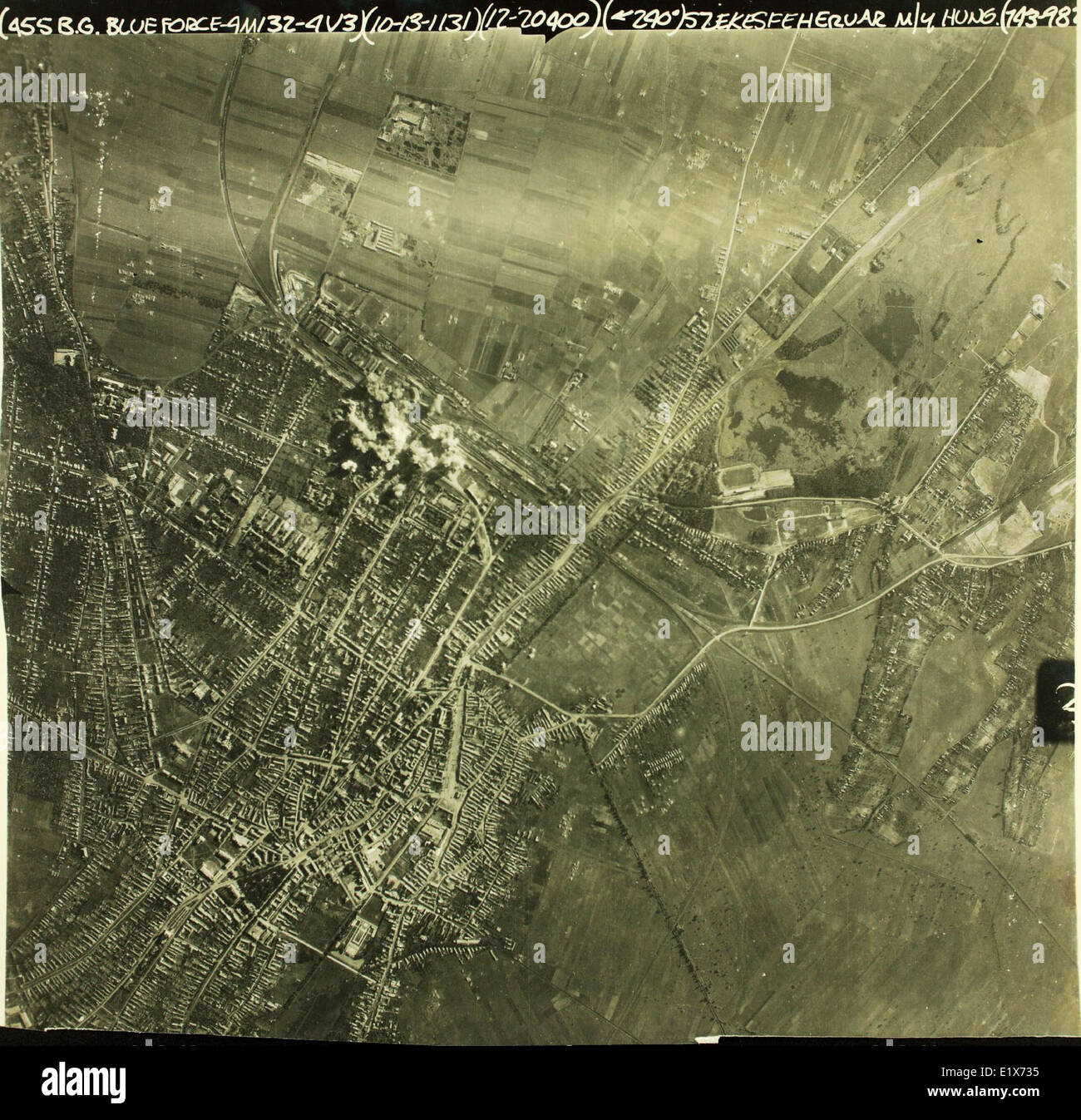 455th Bomb Group Targets High Resolution Stock Photography and Images ...