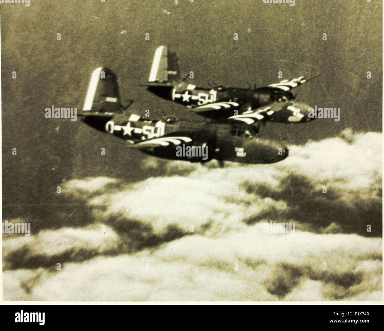 The 416th Bomb Group, 670th Bomb Squadron operated the A-20 Havoc ...