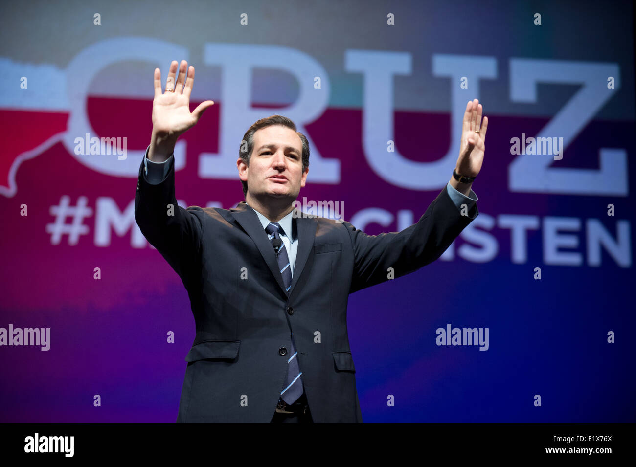 US Senator from Texas, Ted Cruz gives speech at the Texas Republican ...