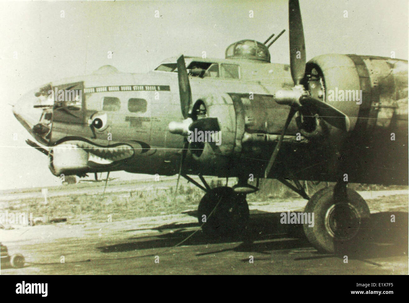 487th Bomb Group B-17 Stock Photo - Alamy