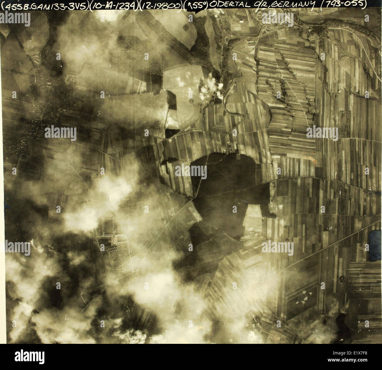 The 455th Bomb Group operated during World War Two, conducting bombing ...