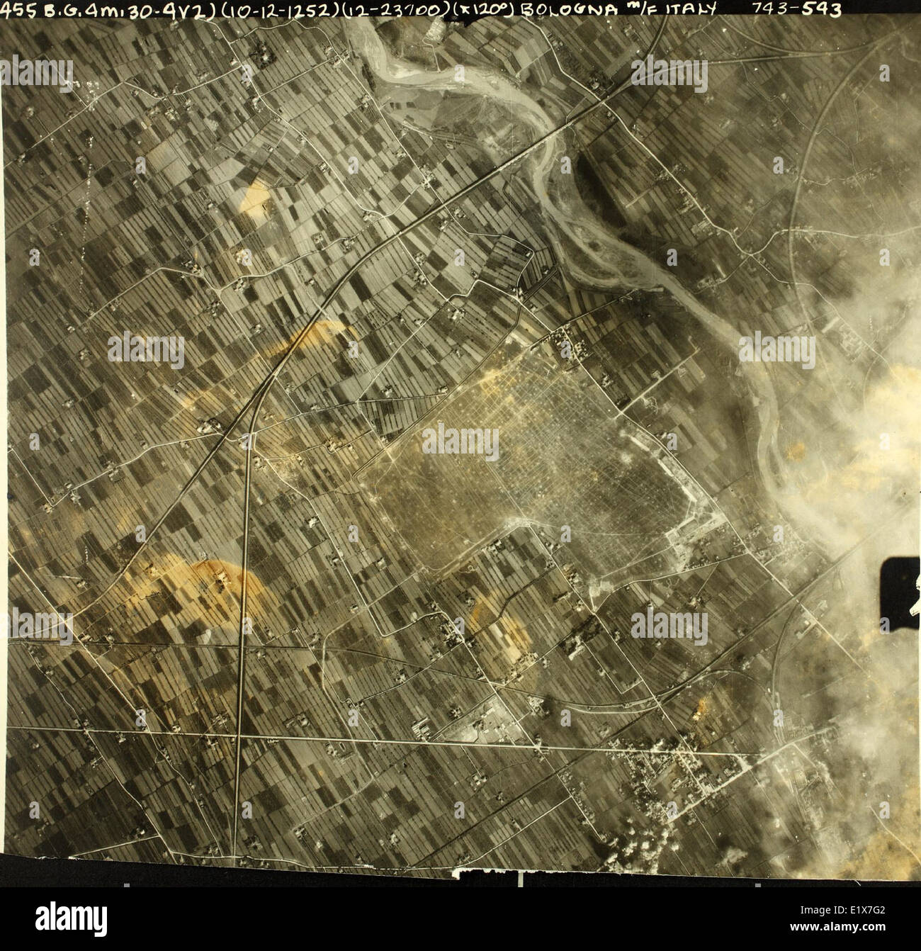 455th Bomb Group Targets Stock Photo - Alamy