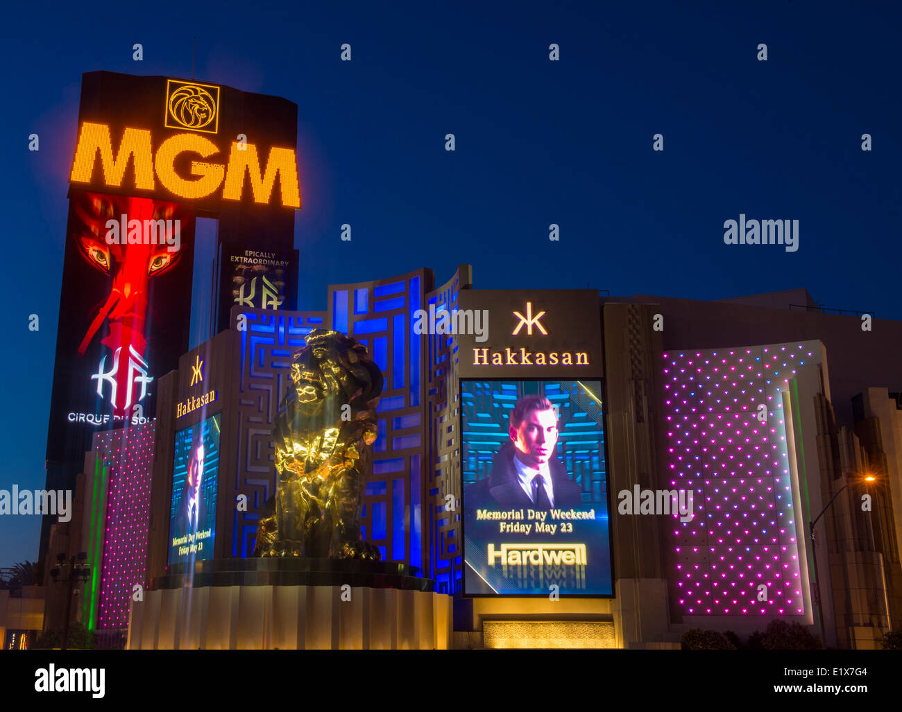 Mgm building sign hi-res stock photography and images - Alamy