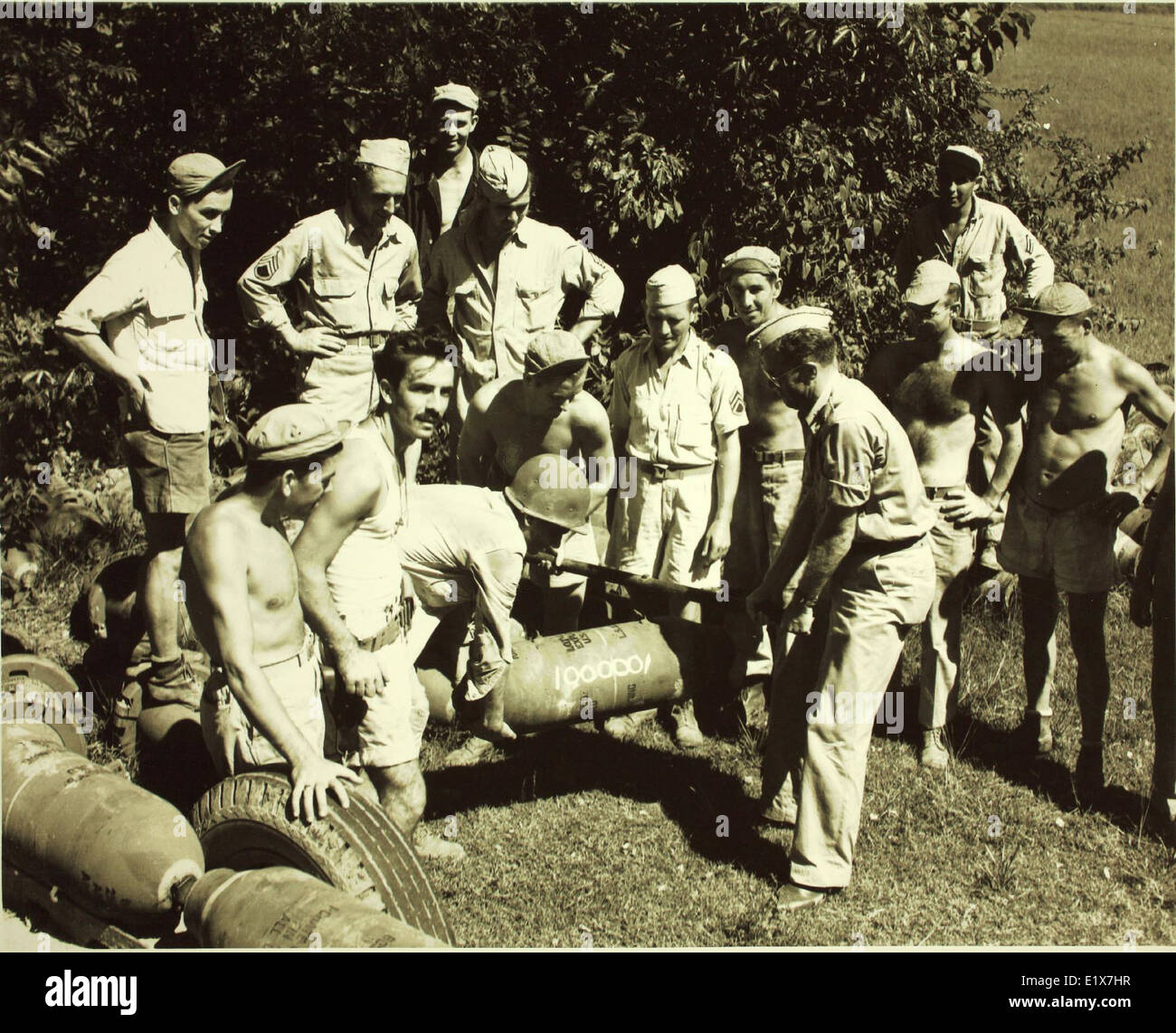 The 341st Bomb Group, consisting of the 490th and 22nd Squadrons ...