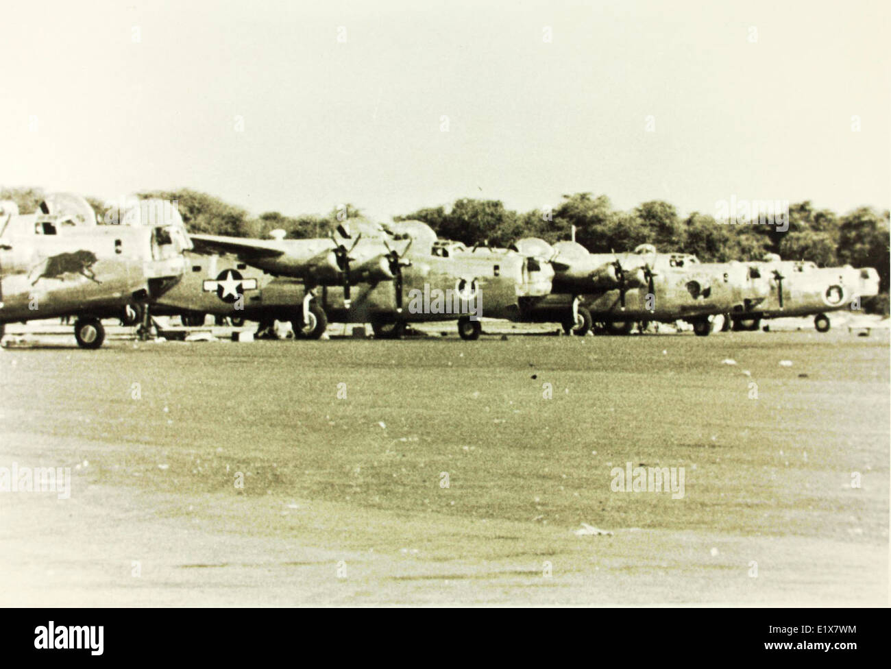 The 494th Bomb Group served during World War II, operating B-24 ...