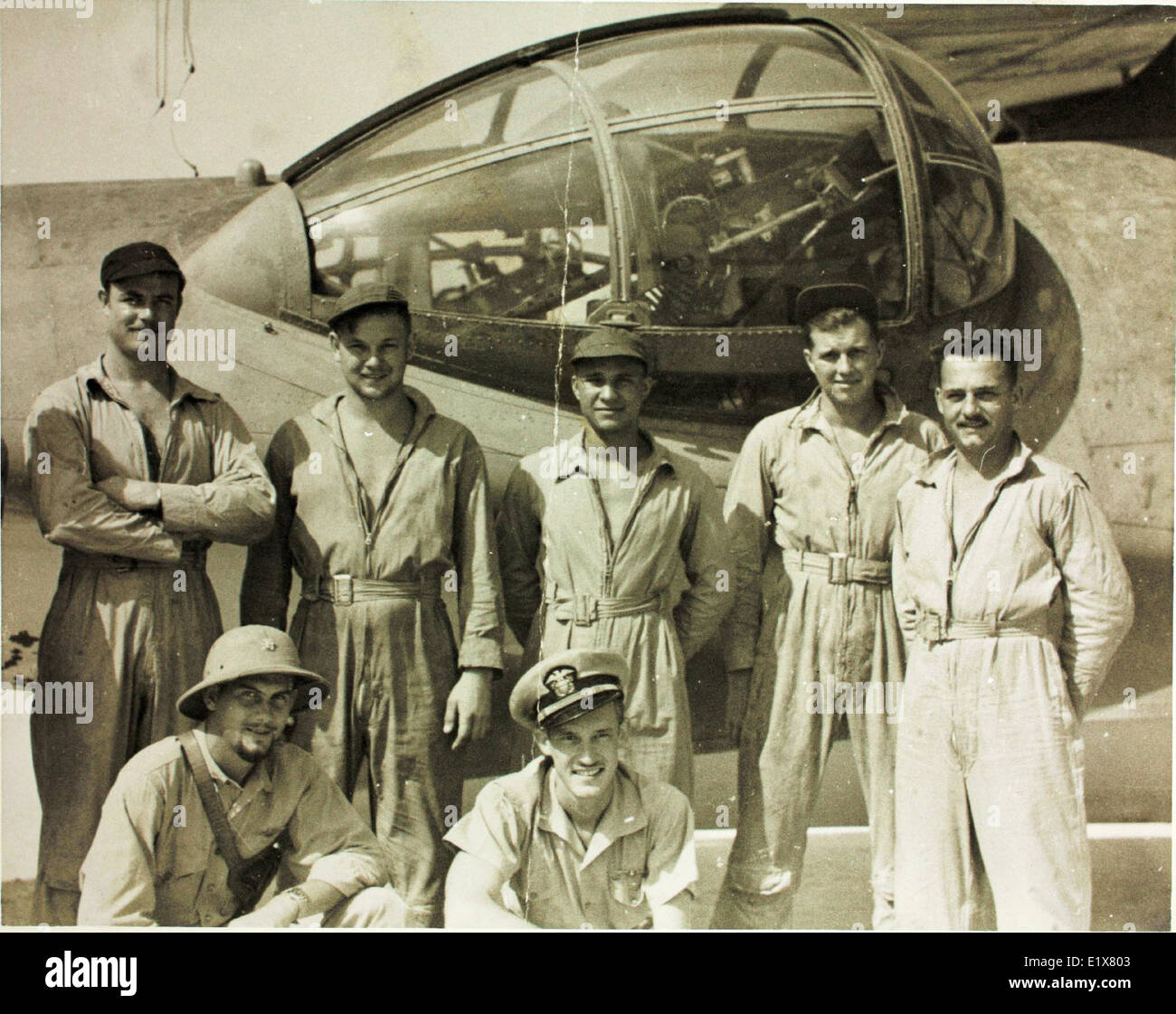 This image features the VP-200 Squadron during World War II, operating ...
