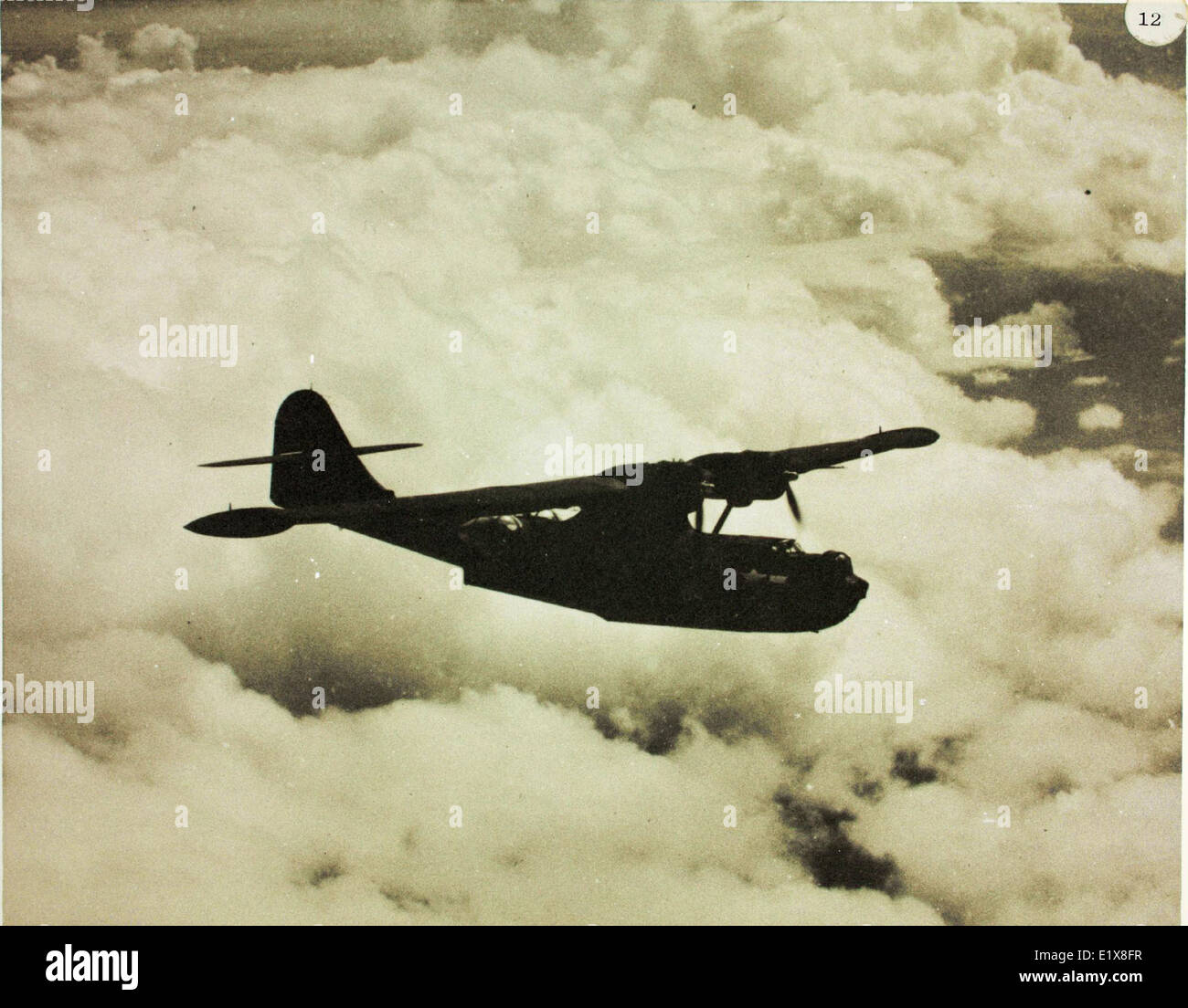 The Consolidated PBY Catalina, a seaplane used by the U.S. Navy during ...