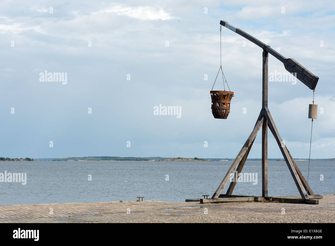 Wooden navigation beacon hi-res stock photography and images - Alamy