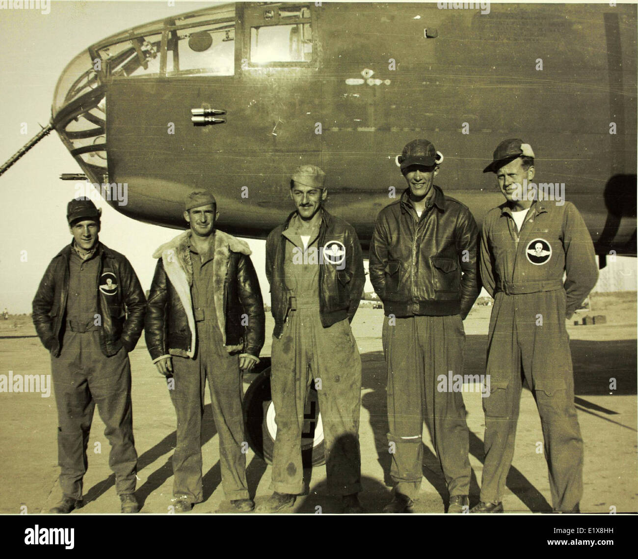 The 341st Bomb Group, including the 490th and 22nd Squadrons, operated ...