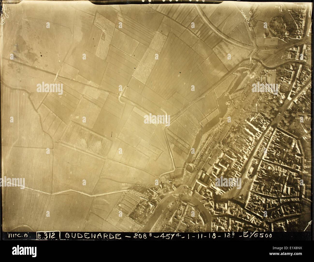 These aerial views from World War I provide a unique perspective on the ...