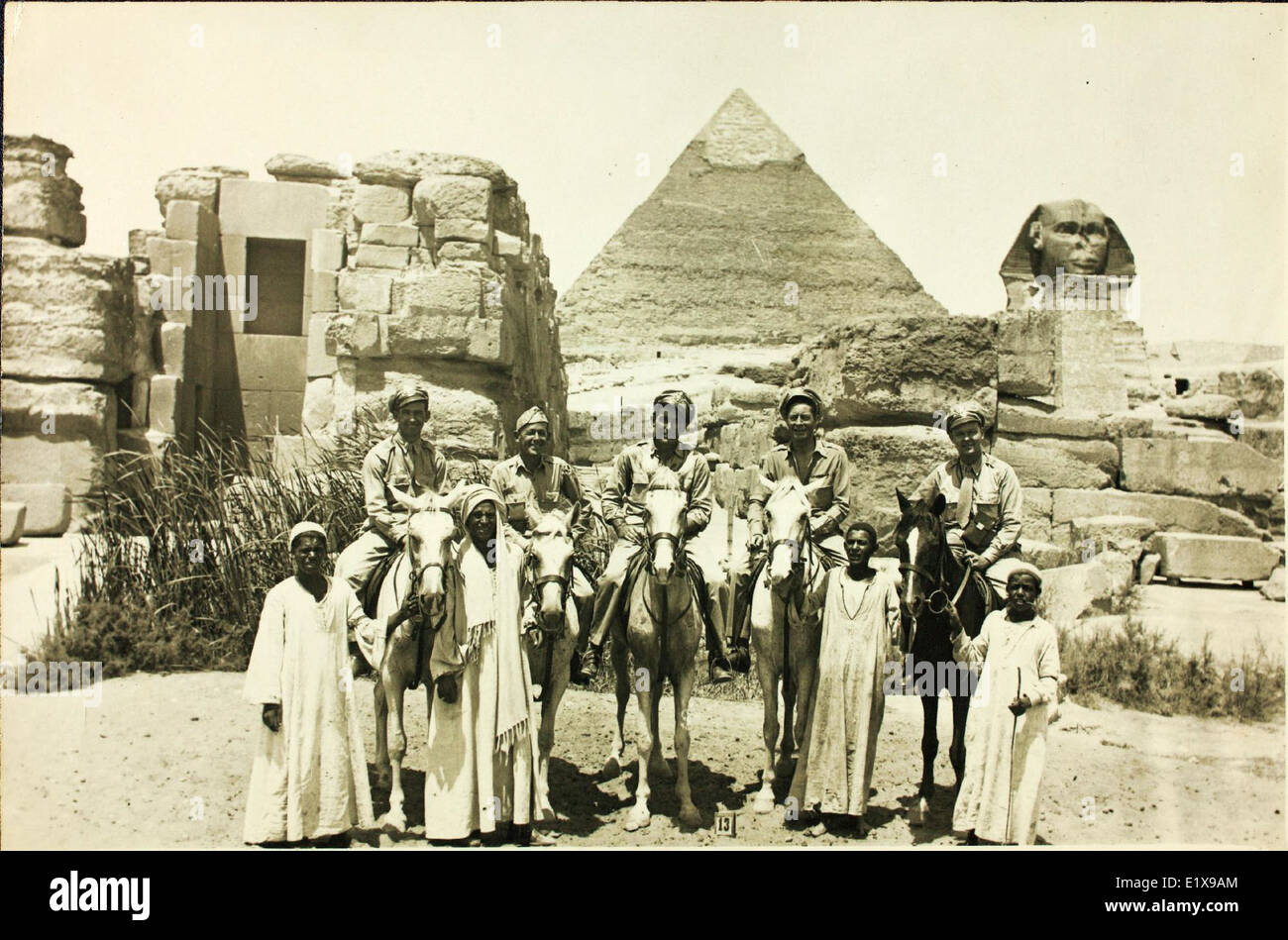 This photo from 1944 depicts Cairo, Egypt, during World War II. It ...