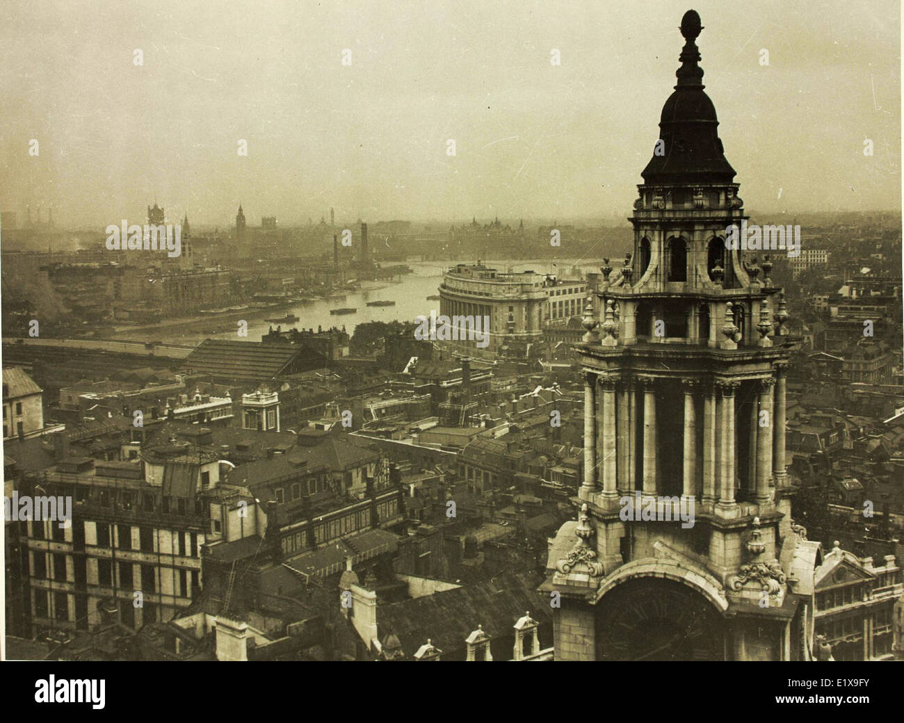 London during World War II was a focal point for strategic bombings ...