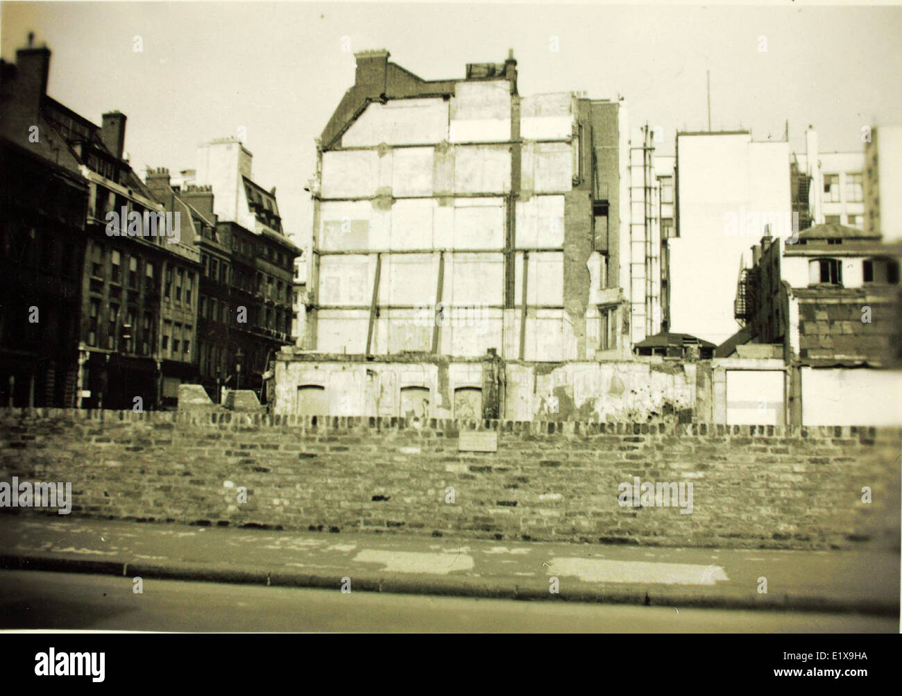 This image captures London during World War II, from 1941-1945 ...
