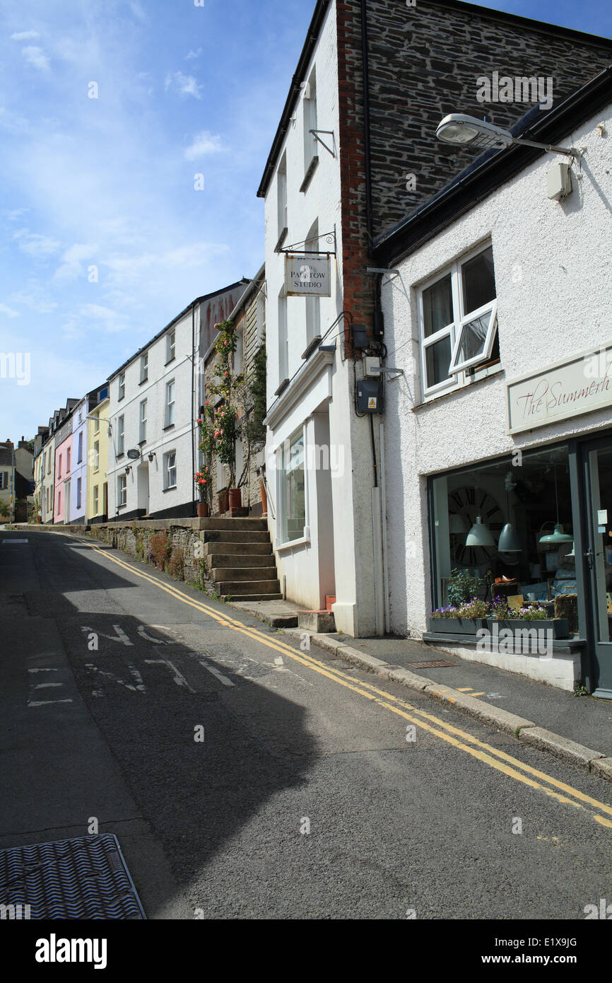 Padstow street , North Cornwall, England, UK Stock Photo - Alamy