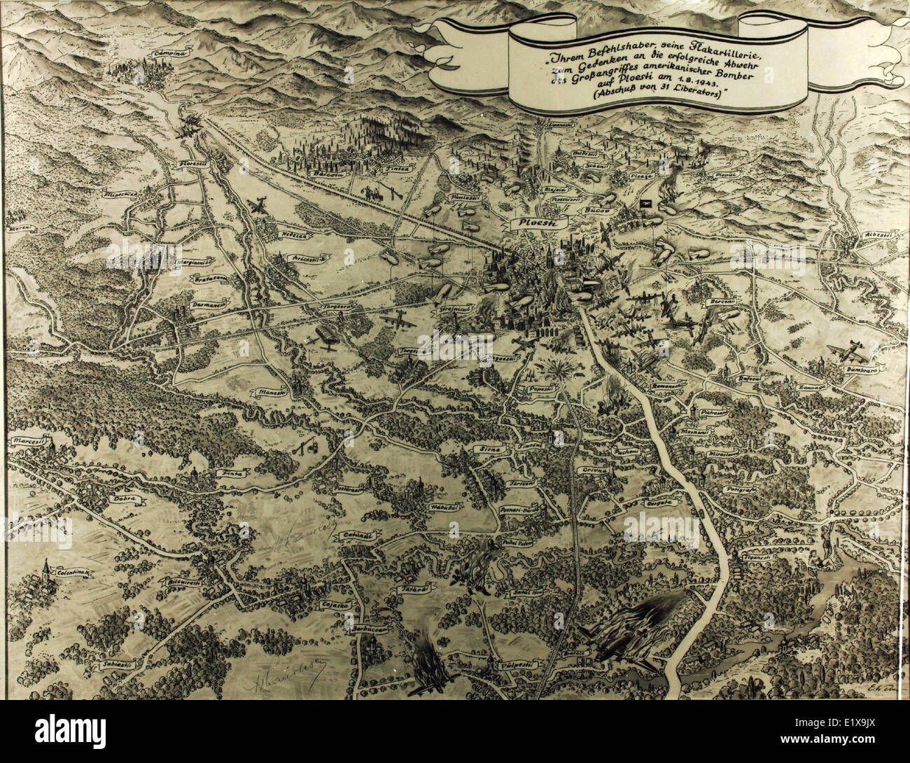 Ploesti raid hi-res stock photography and images - Alamy