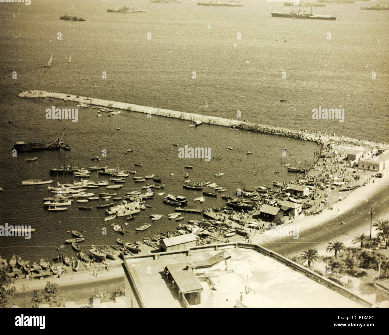 This collection of photos captures the impact of World War II on Naples ...
