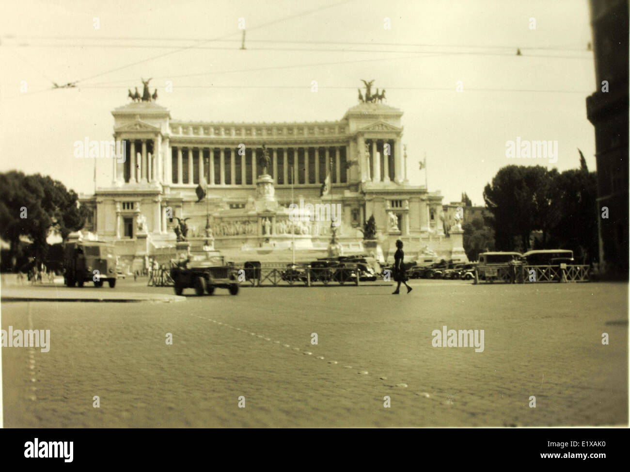 This collection of images from Rome during the years 1941-1945 shows ...