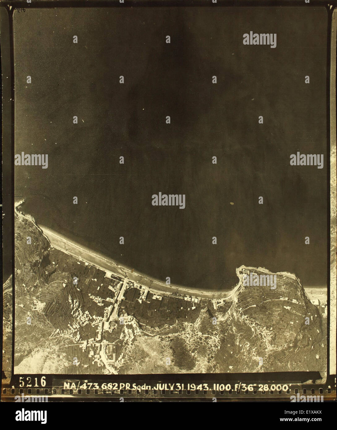 Reconnaissance Photo Aerial View Stock Photo - Alamy