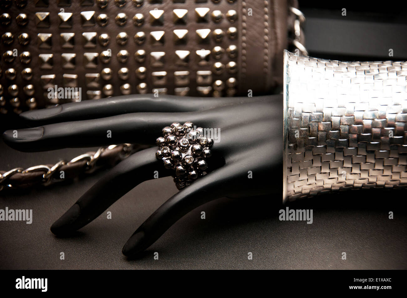 Metallic fashion hi-res stock photography and images - Alamy