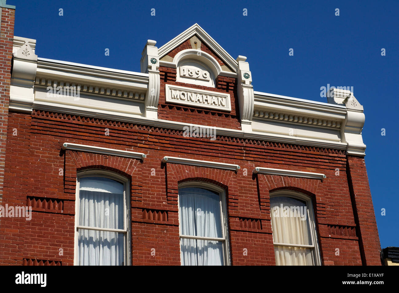 Monahan building in the Fairhaven Historic District of Bellingham ...