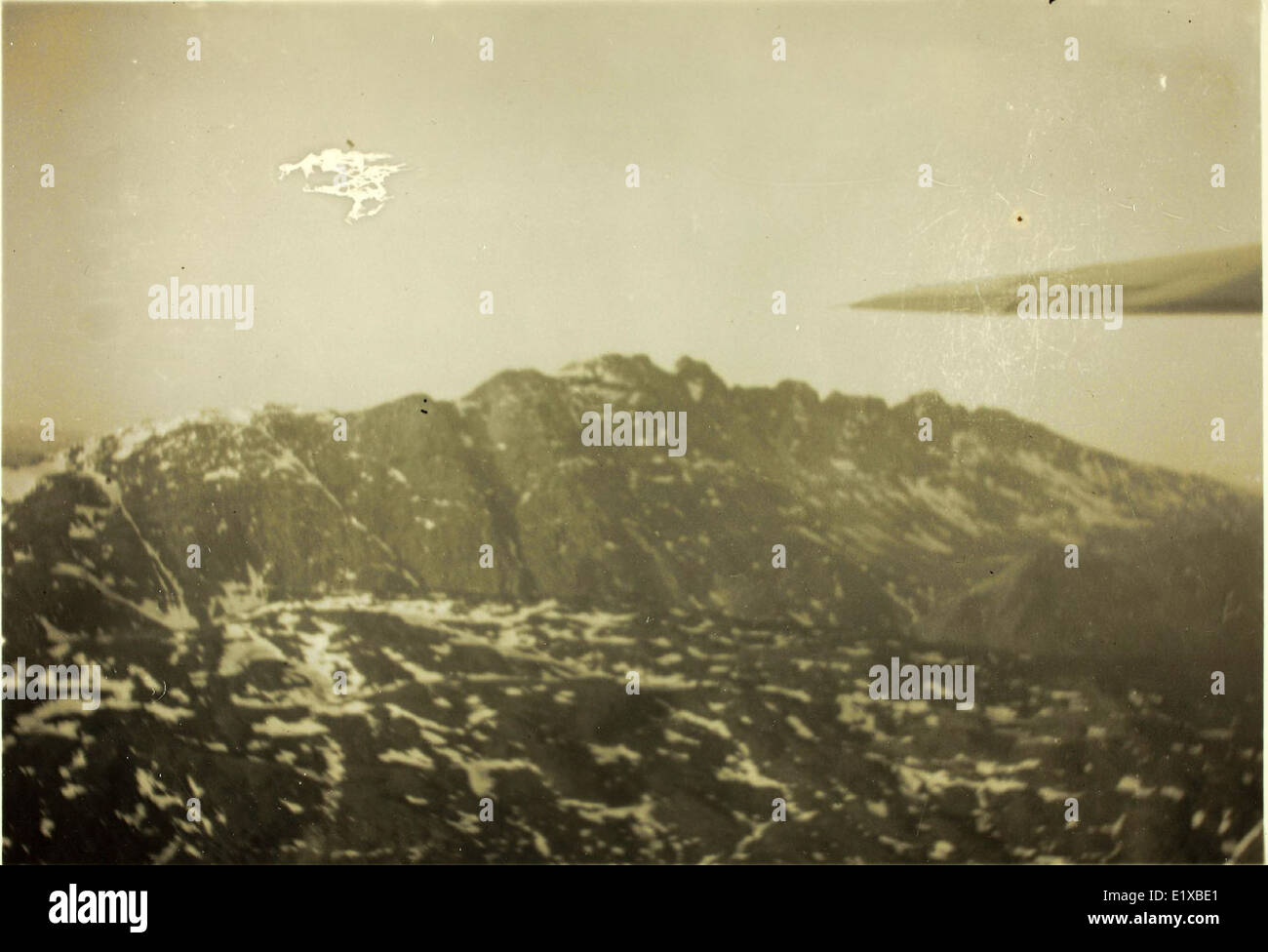 This aerial reconnaissance photo, taken during World War II, offers a ...