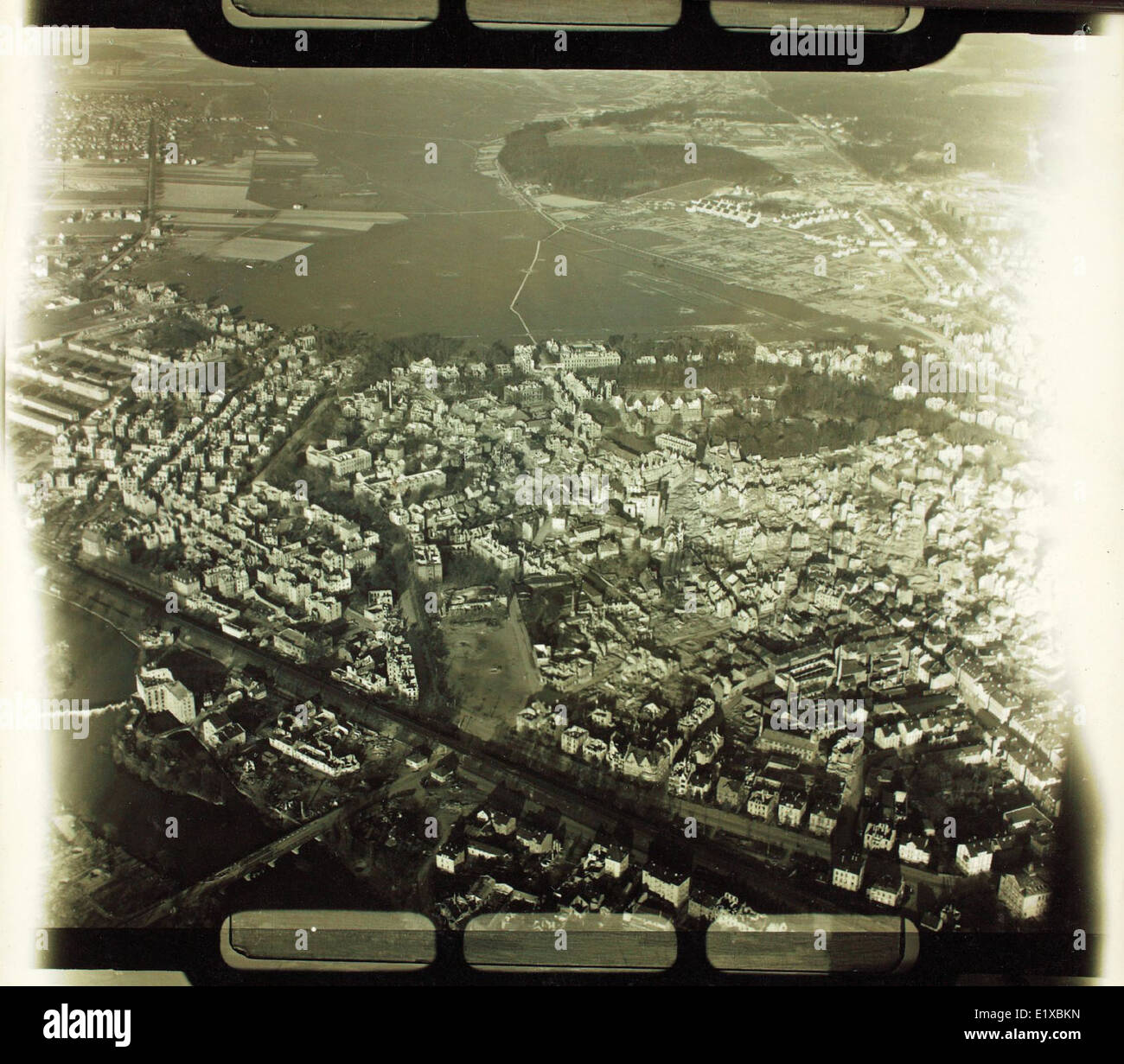 Reconnaissance Photo Aerial View Geissen Germany Stock Photo - Alamy