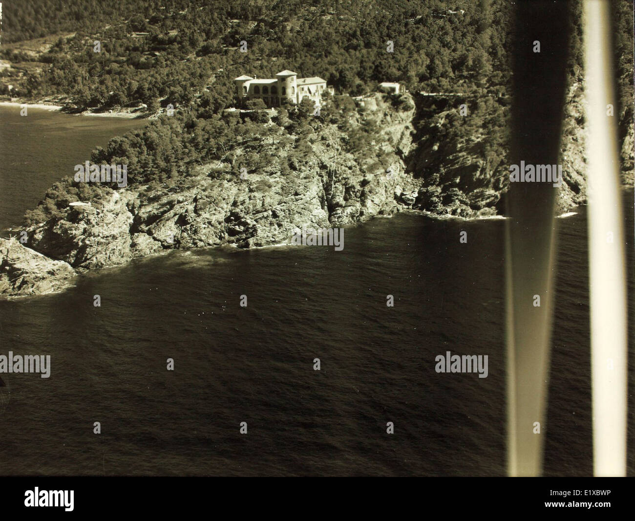 This aerial reconnaissance photograph from the period 1941-1945 ...