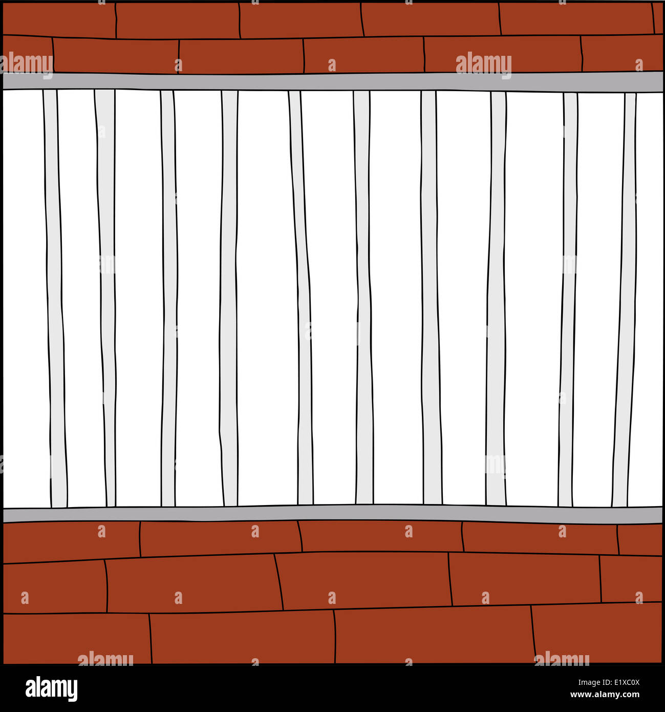Stockade illustration hi-res stock photography and images - Alamy