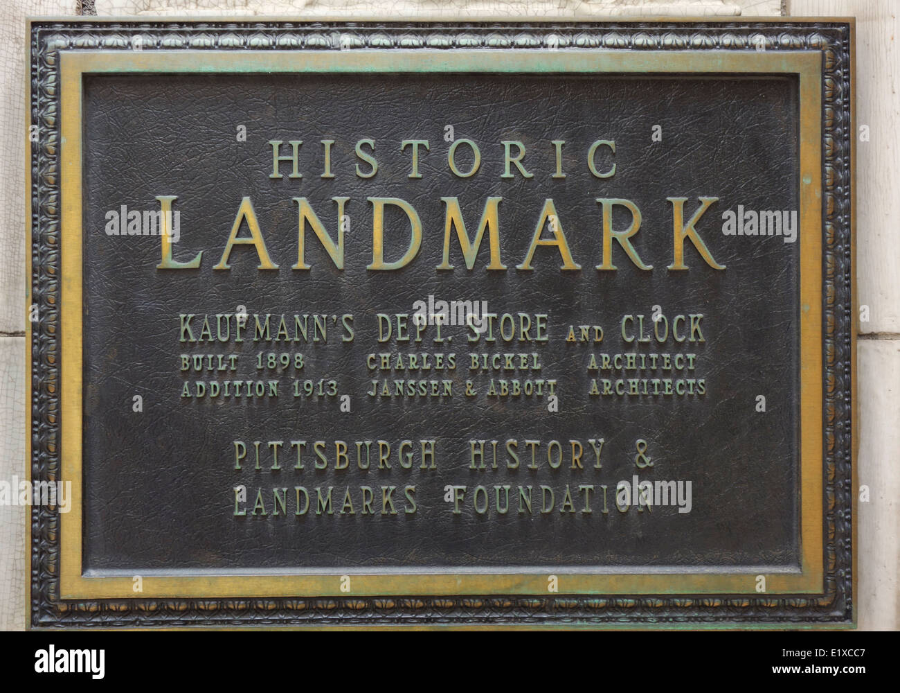 Pittsburgh pennsylvania fifth avenue hi-res stock photography and ...