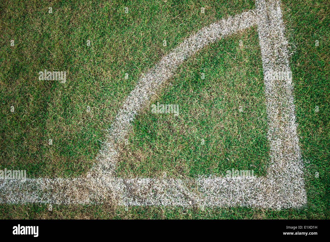 Football corner marking hi-res stock photography and images - Alamy