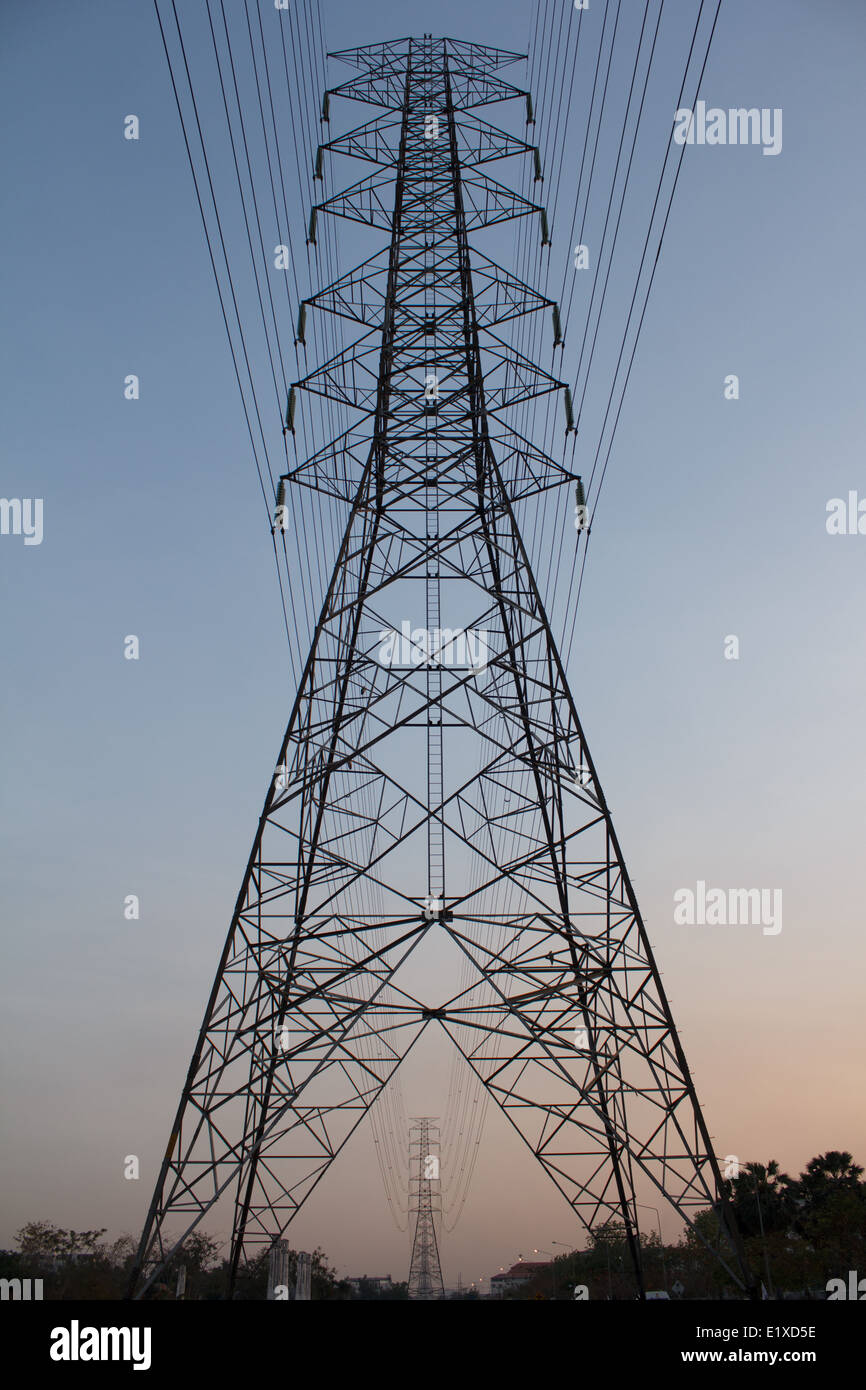 Power line communications hi-res stock photography and images - Alamy