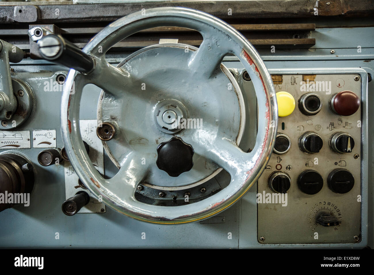 Lathe control hi-res stock photography and images - Alamy